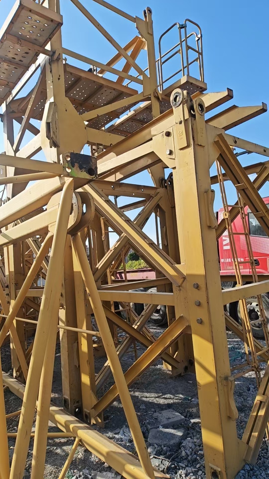 2021 XCMG FLAT TOP Tower Crane | 12 ton Capacity – MYCRANE